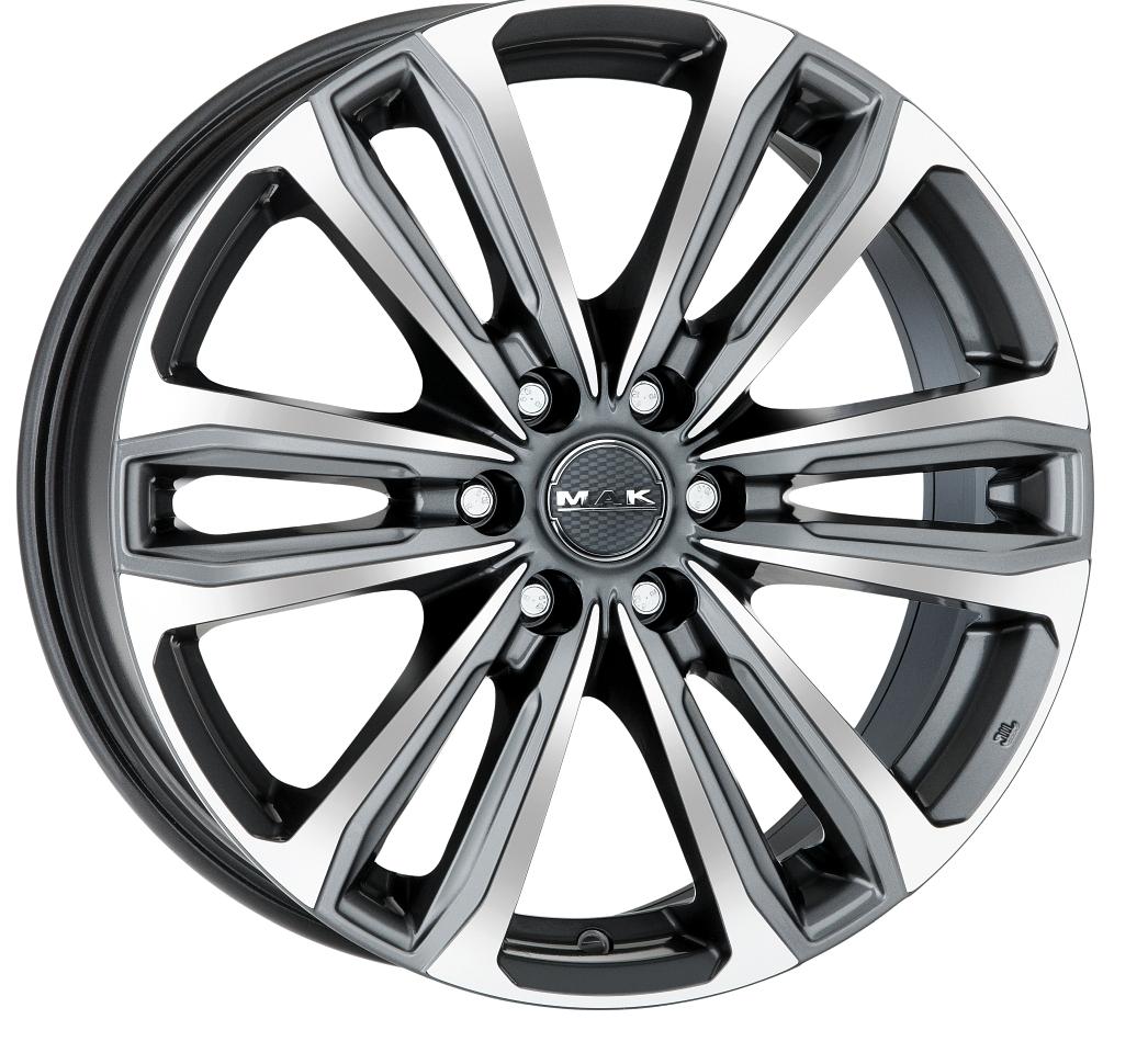 Mak Safari 6 Gun Metal Mirror Face - Pneumatiky.sk